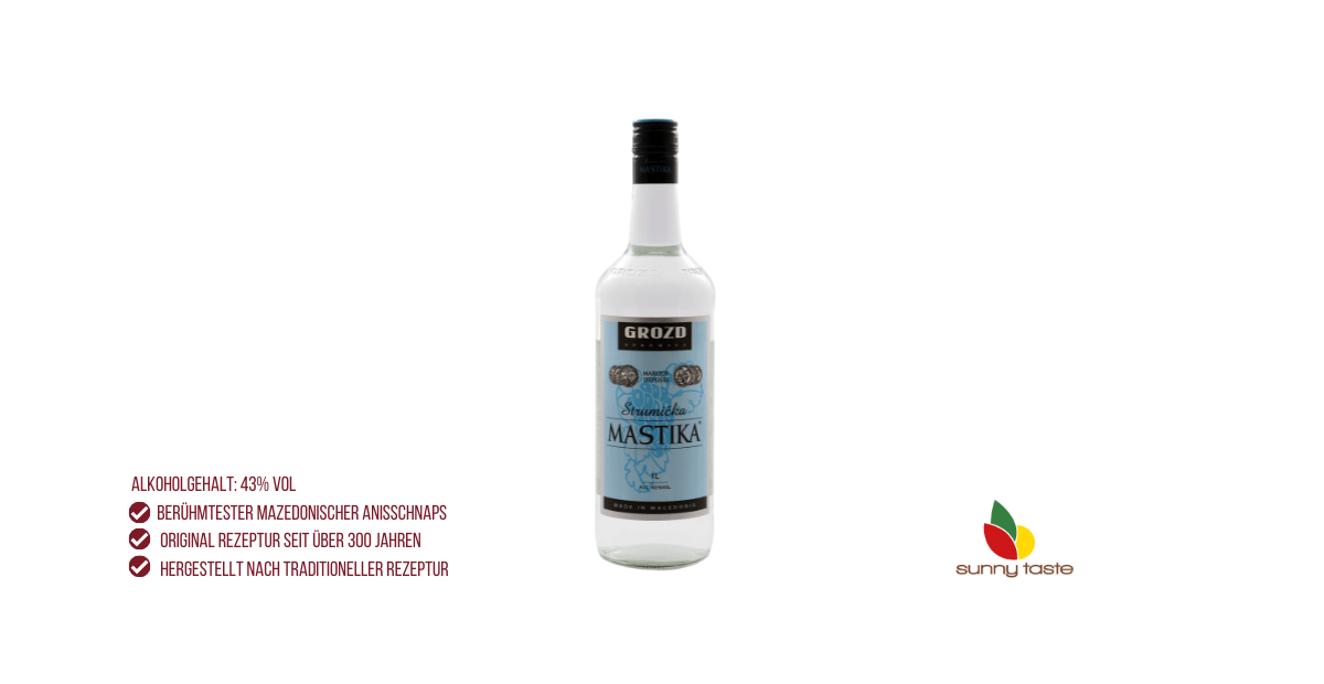 GROZD Strumička Mastika 1L - SUNNY TASTE